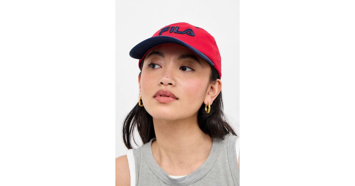 Fila X Hailey Baseball Cap in Black | Lyst UK