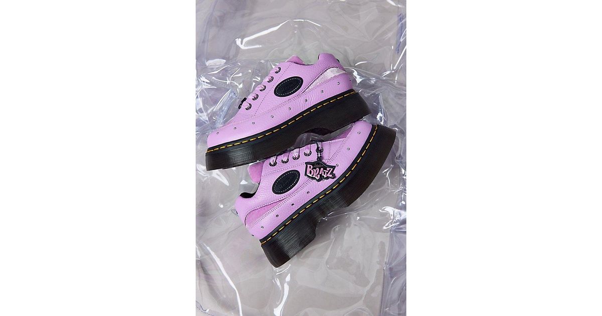 Dr. Martens X Bratz Buzz 5-Eye Leather Shoe in Gray | Lyst