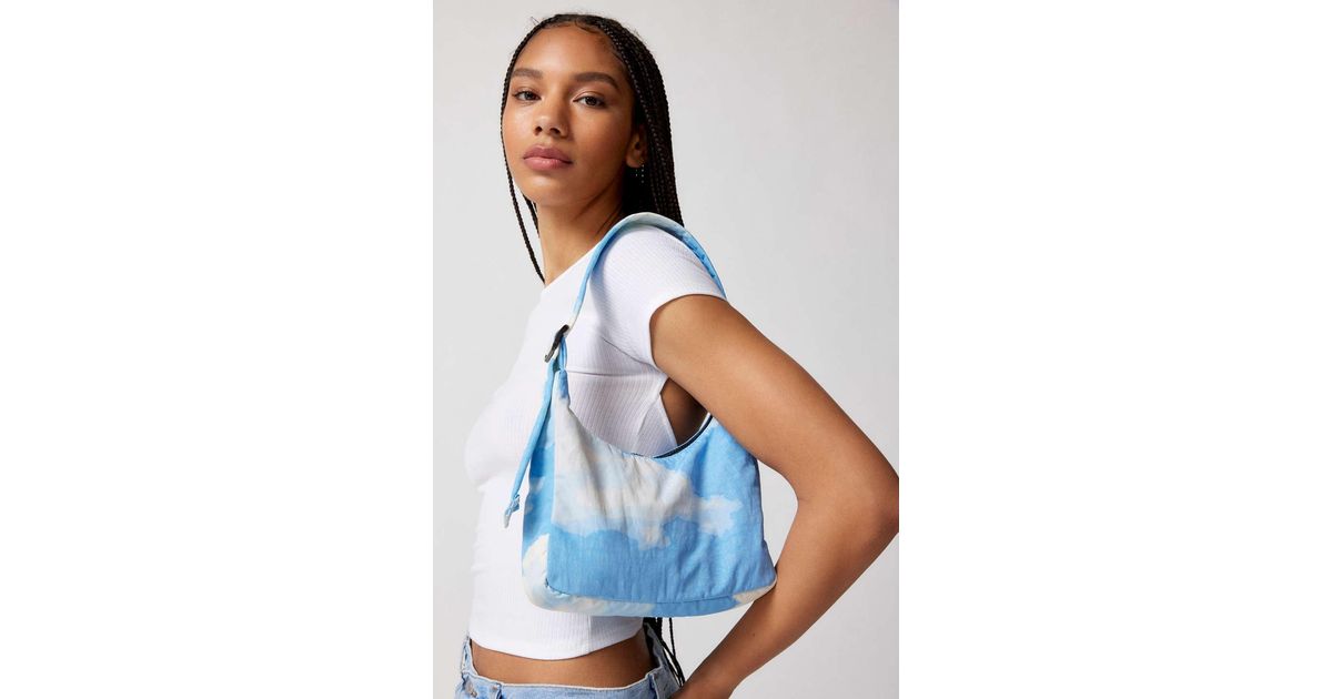 BAGGU Mini Nylon Shoulder Bag in Blue | Lyst