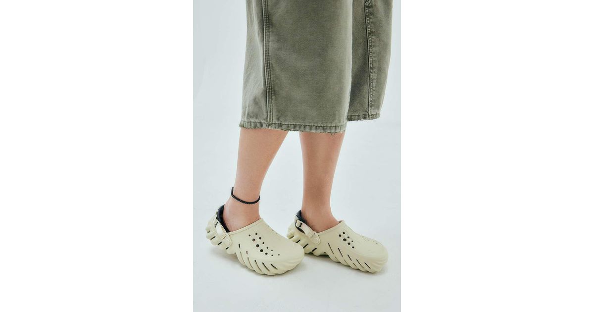 Crocs™ Bone Echo Clogs in Green | Lyst UK