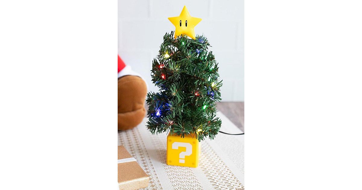 Urban Outfitters Super Mario Bros. 12" Holiday Tree in Yellow | Lyst