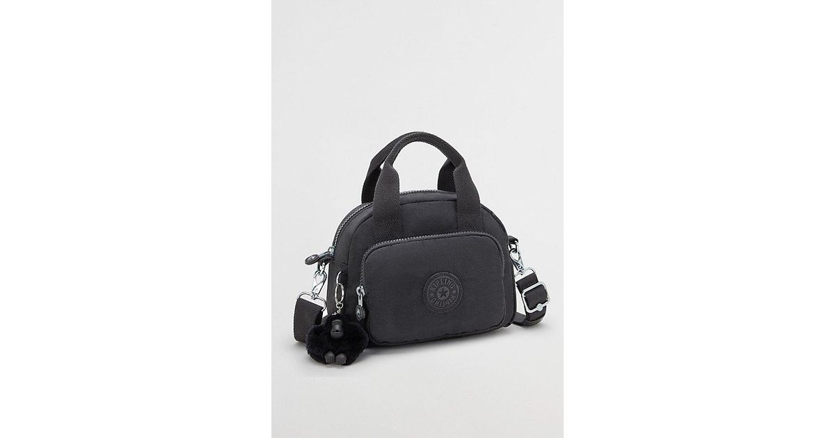Kipling Defea Mini Nylon Crossbody Bag in Black | Lyst
