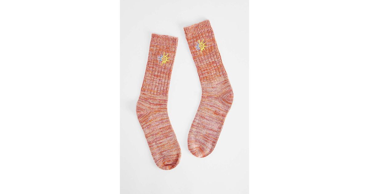 Ayker Twist Sun Socks At Urban Outfitters in Pink for Men | Lyst UK