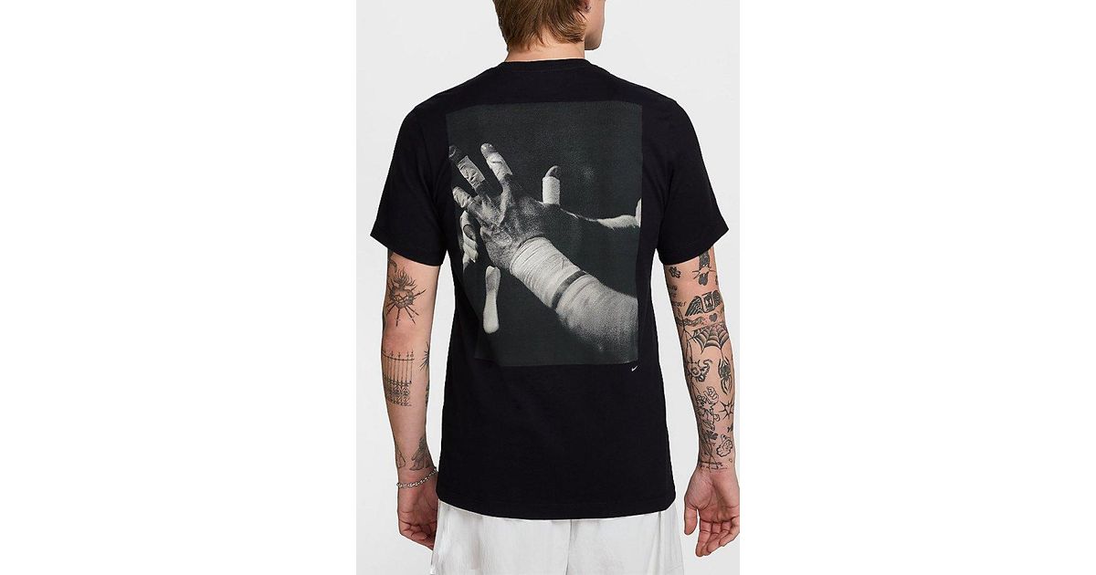 Nike Emotion Of Sport Graphic Tee in Black for Men | Lyst