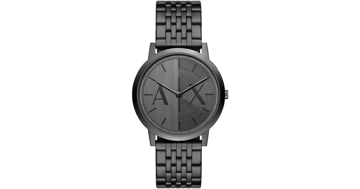 ARMANI EXCHANGE Armani Exchange Two Hand Stainless Steel Watch in Grey ...