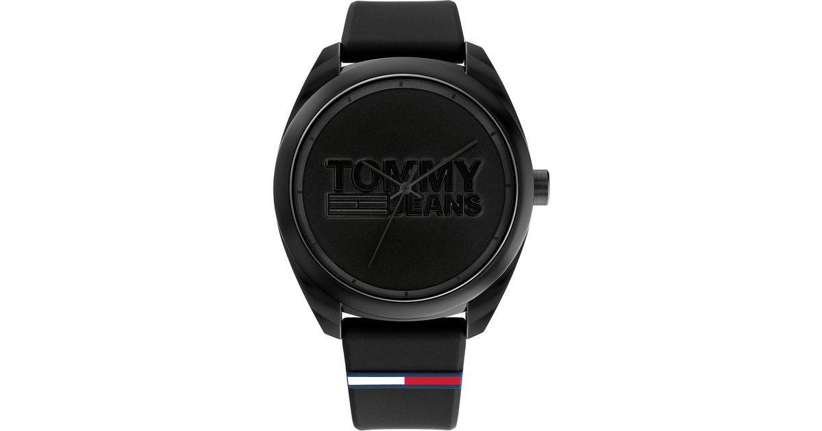Tommy Hilfiger Gents Tommy Jeans Watch in Black | Lyst UK