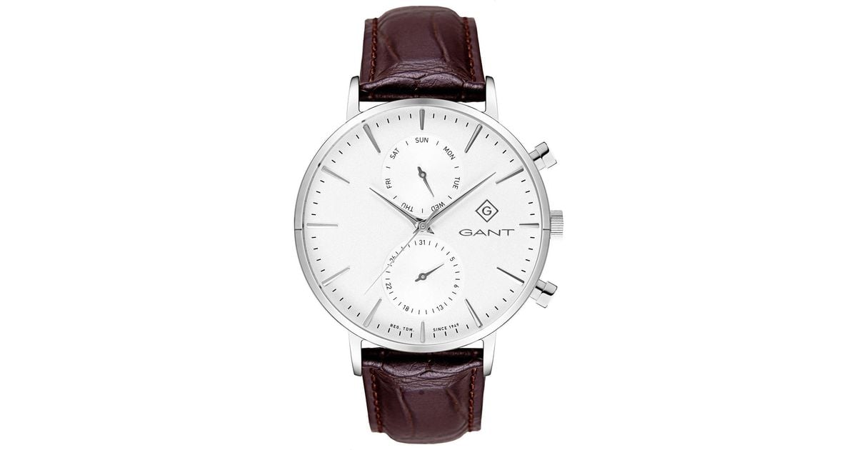 GANT Steel Analogue Quartz Watch in Metallic for Men | Lyst UK