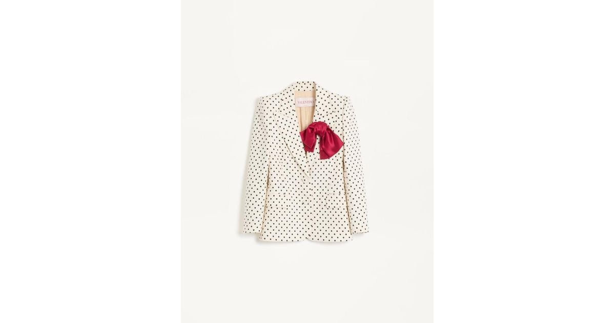 Valentino Supergran Jacket in White | Lyst