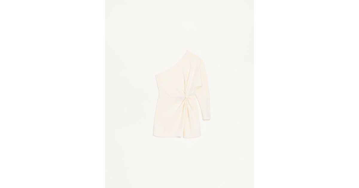 Valentino Cady Couture Top in Natural | Lyst UK