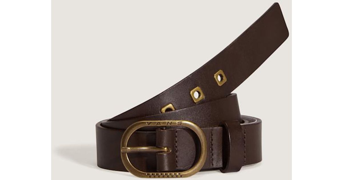 Vans Determined Belt in Brown for Men | Lyst UK