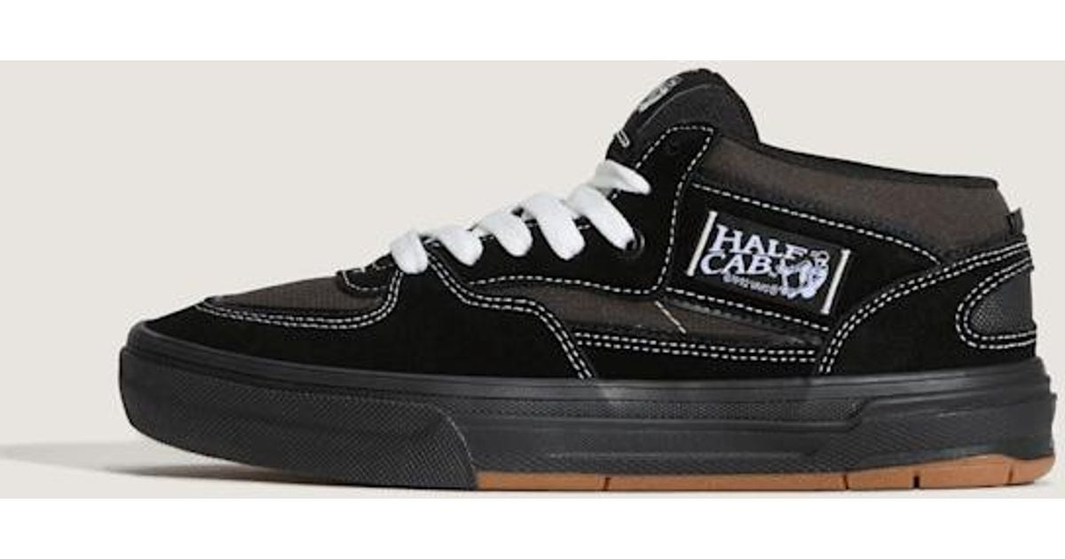 Vans Skate Half Cab Wafflecup Shoe in Black for Men | Lyst UK