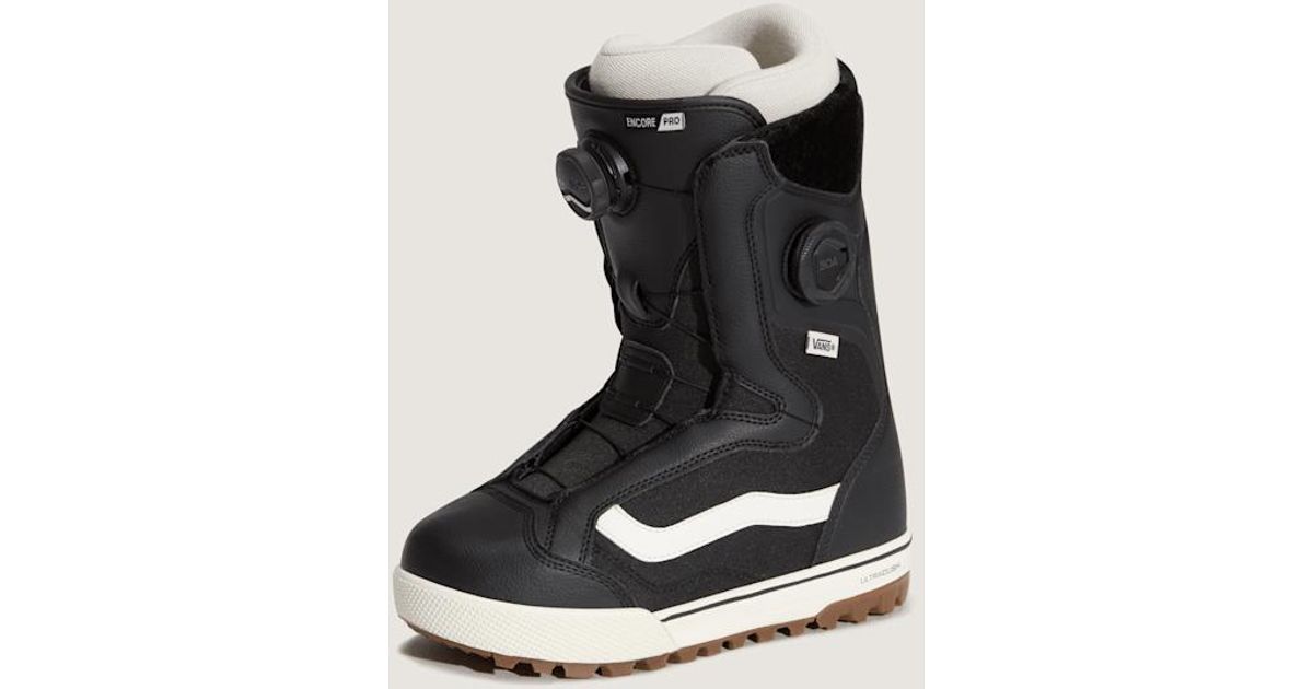Vans Encore Pro Snowboard Boots in Black | Lyst UK