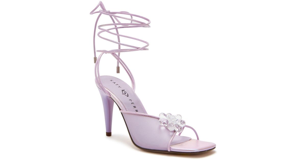 Katy Perry The Vivvian Flower Sandal in Pink | Lyst