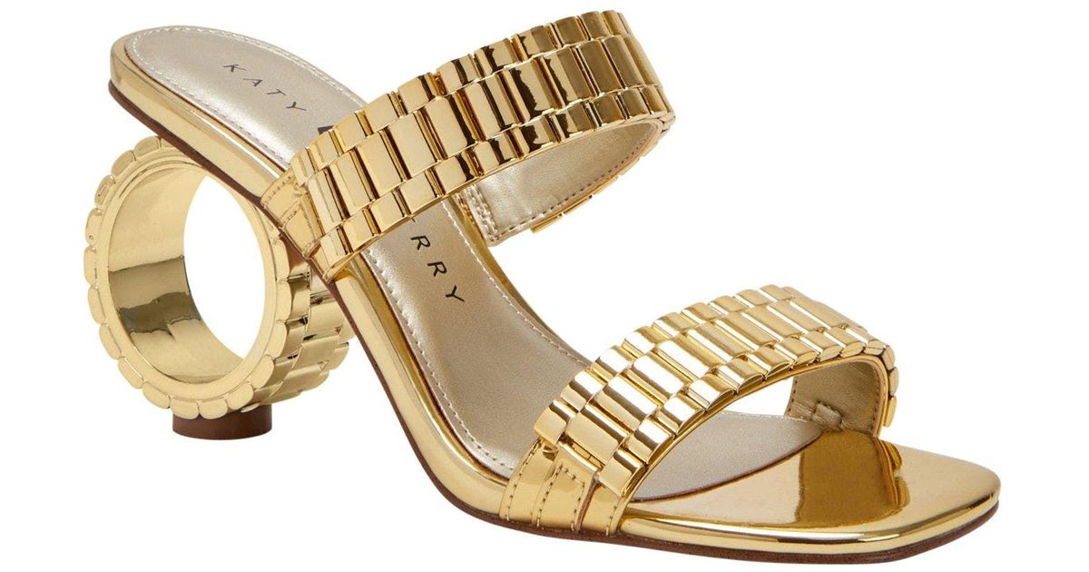 Katy Perry The Linksy Sandal in Metallic | Lyst