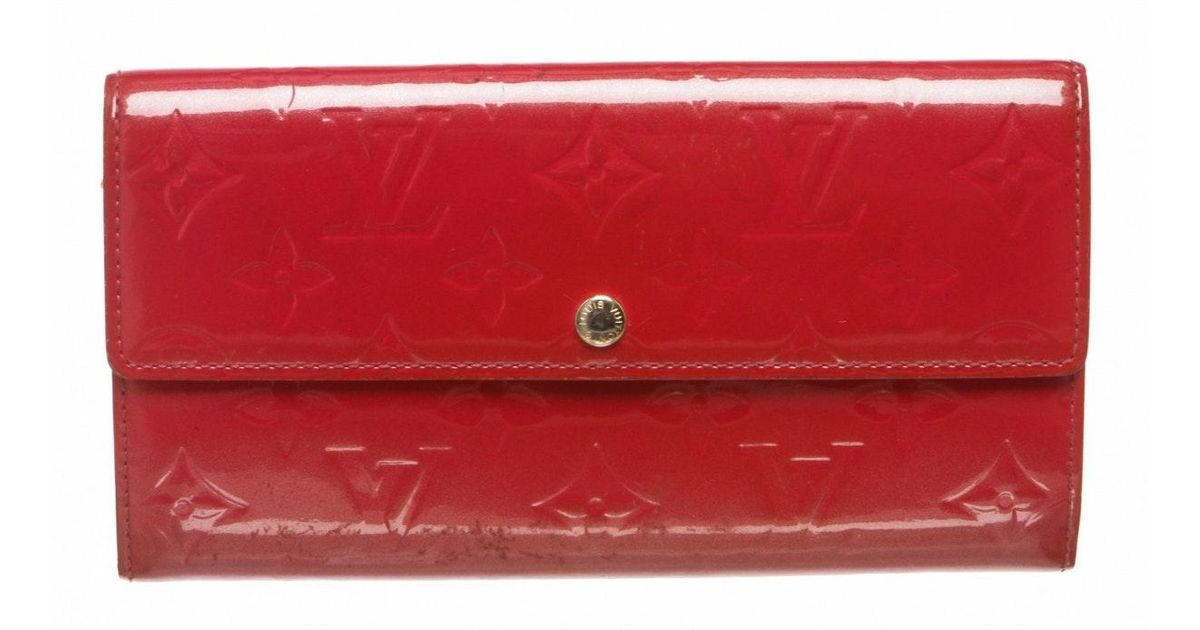 Louis Vuitton Sarah Wallet Pink Inside Out | Paul Smith
