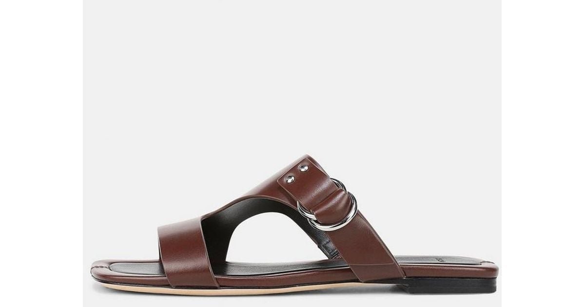 Vince Verona Leather Sandal | Lyst