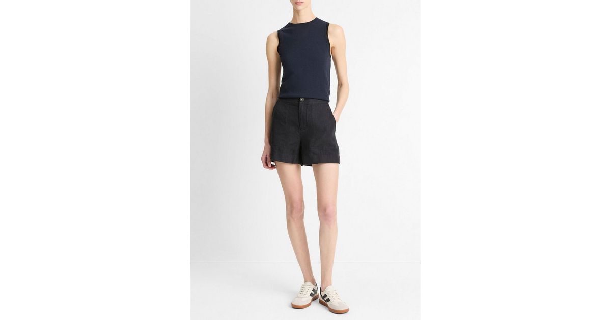Vince Hemp Short in Black | Lyst
