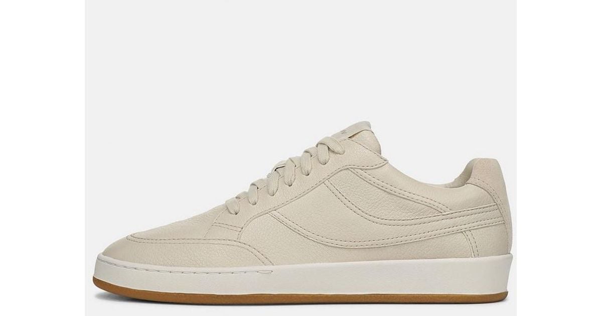 Vince Pacifico Leather Sneaker in White for Men | Lyst UK