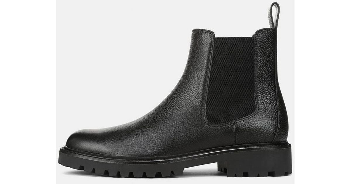 Vince Dave Chelsea Boot in Black for Men | Lyst