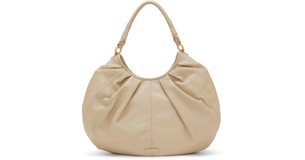 Vince Camuto Farin Shoulder Bag in Natural | Lyst