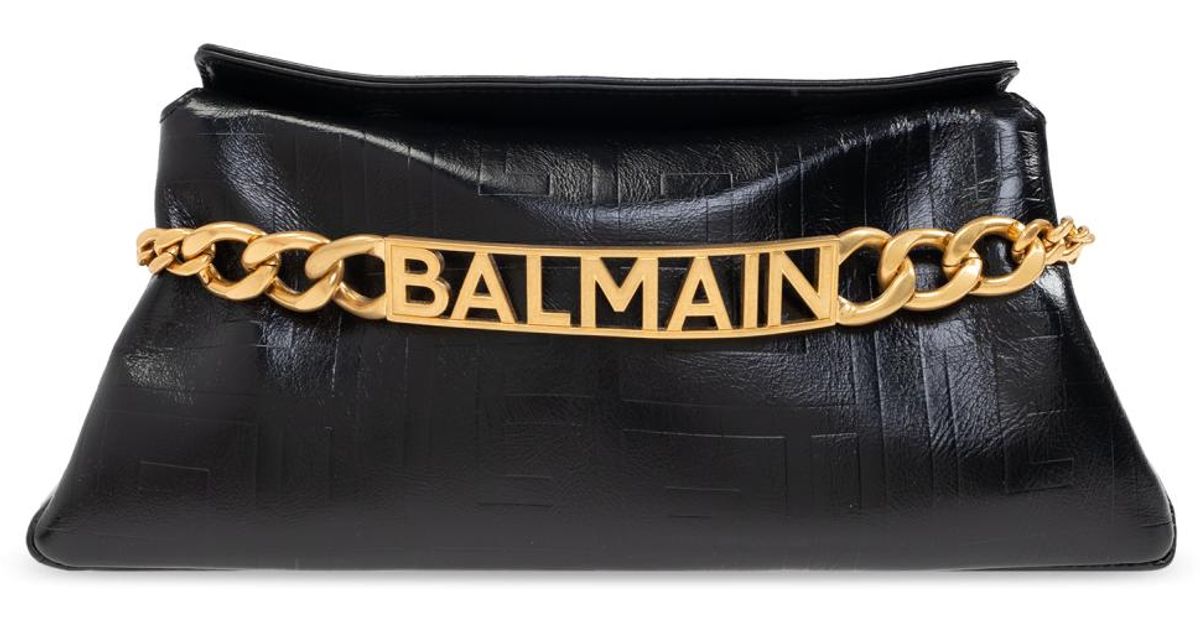 Balmain Clutch 1945 Soft in White | Lyst UK