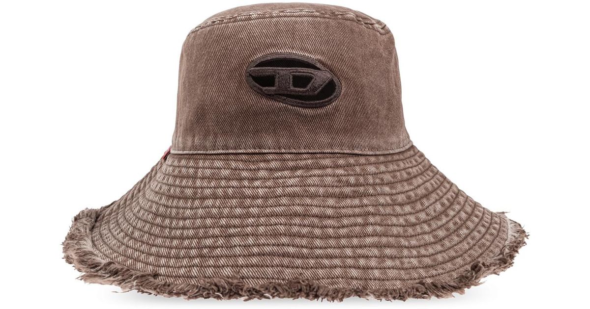 DIESEL Hat C-Bucket-Utlt in Brown | Lyst UK