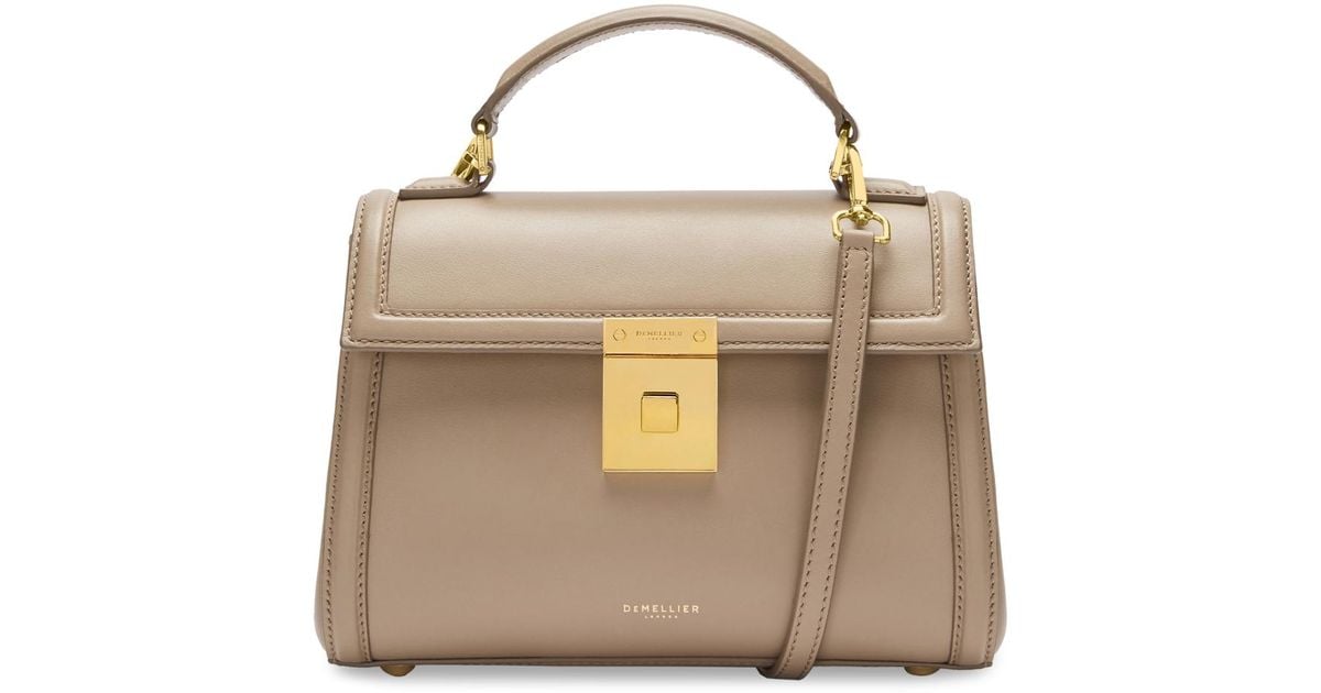 DeMellier London Handbag Paris in Natural | Lyst UK