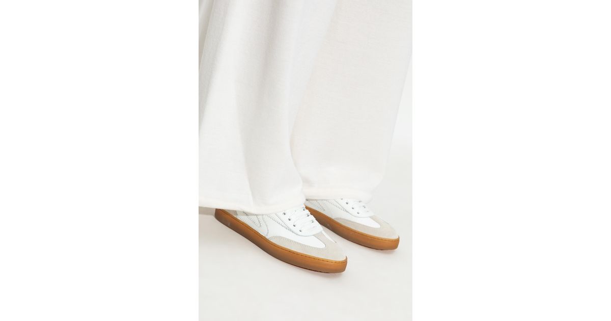 Stuart Weitzman "Runaround" Sports Shoes in White | Lyst