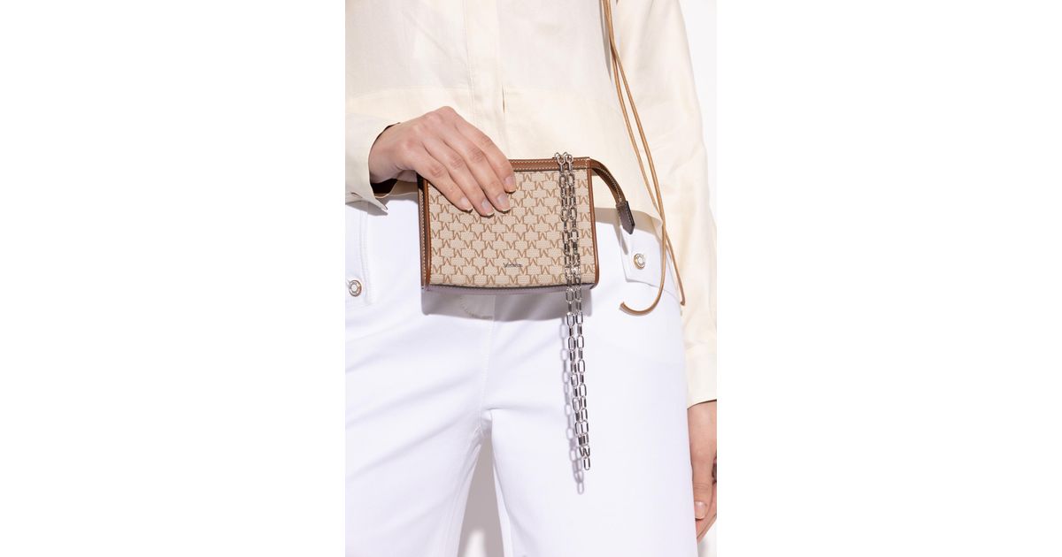 Max Mara Pouch With Monogram in White | Lyst