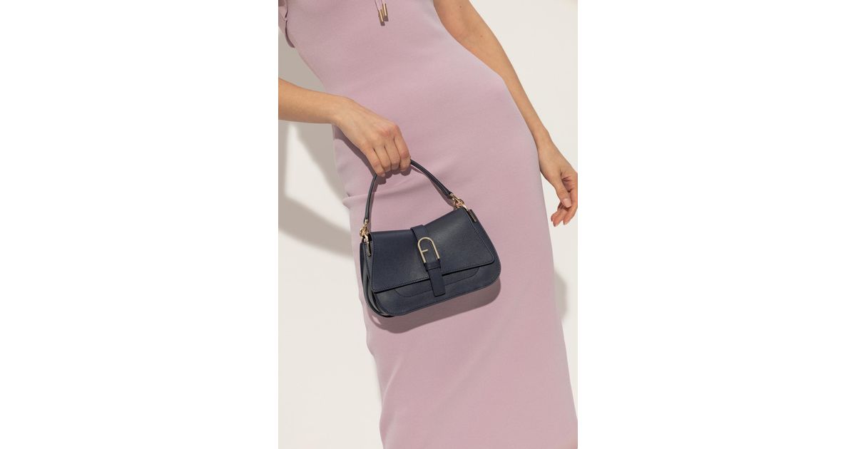 Furla Bag Flow Mini, in Blue | Lyst