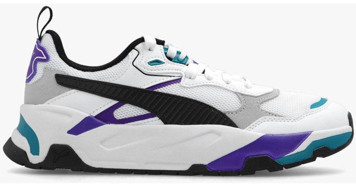 PUMA 'trinity' Sneakers in White | Lyst