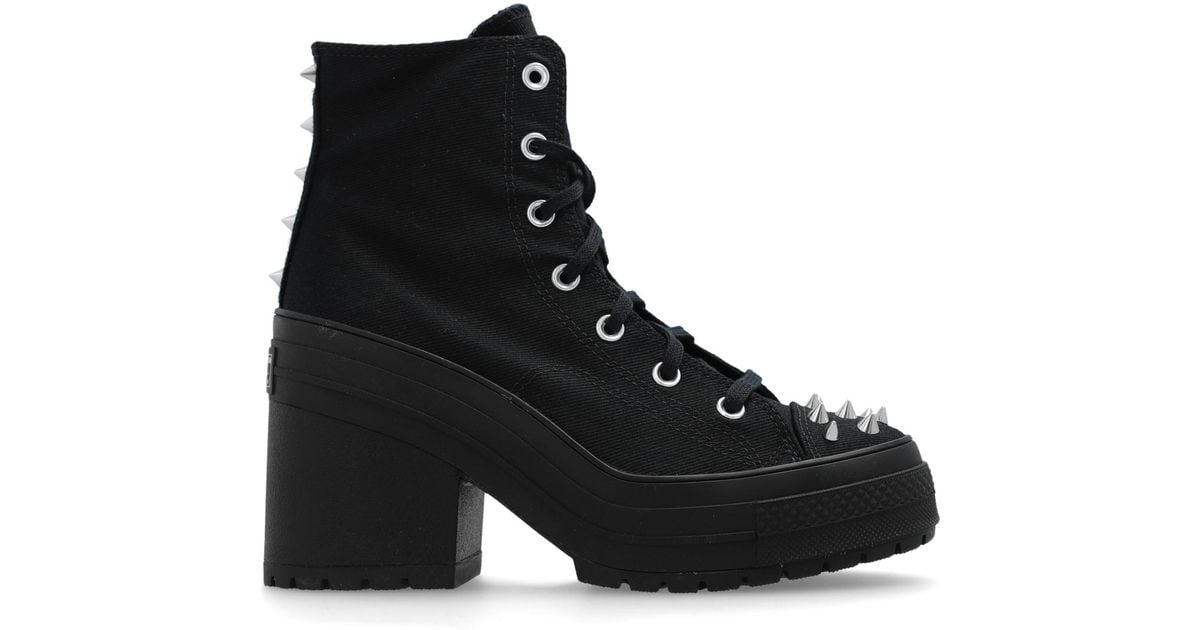 Converse 'chuck 70 De Luxe Heel Platform Studded' Heeled Boots, in ...