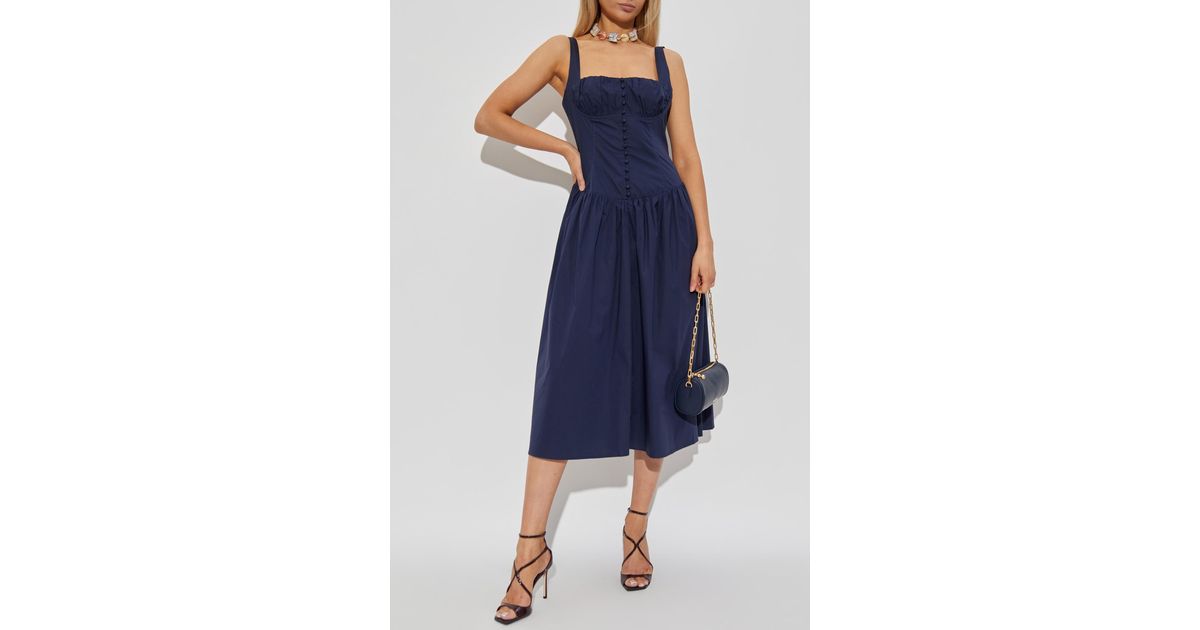 Cult Gaia Dress 'Emmett' in Blue | Lyst
