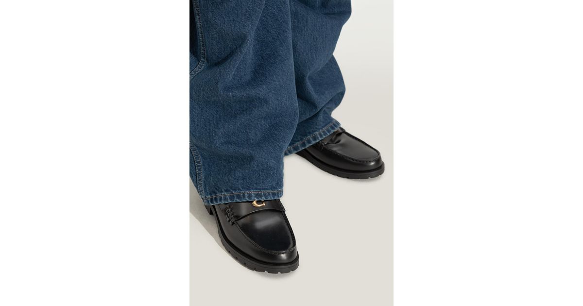 COACH Jocelyn Loafers Shoes in Blue | Lyst