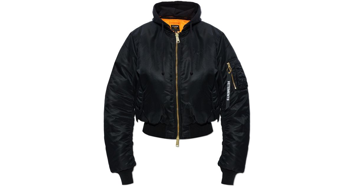 Vetements Insulated Jacket in Black for Men | Lyst UK