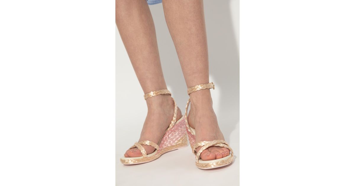 Sophia Webster Ines Wedge Sandals in Pink | Lyst