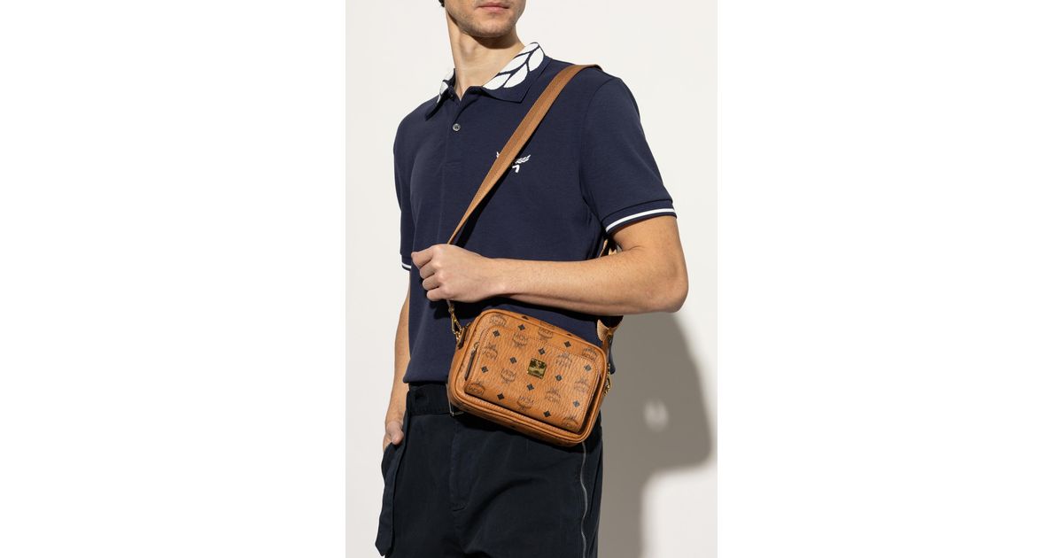 MCM Shoulder Bag Aren in Blue for Men | Lyst
