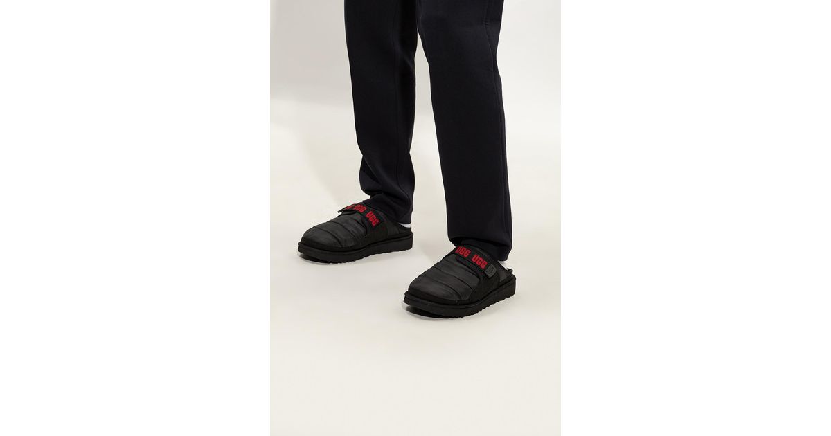 UGG 'dune Lta' Slides in Black for Men | Lyst