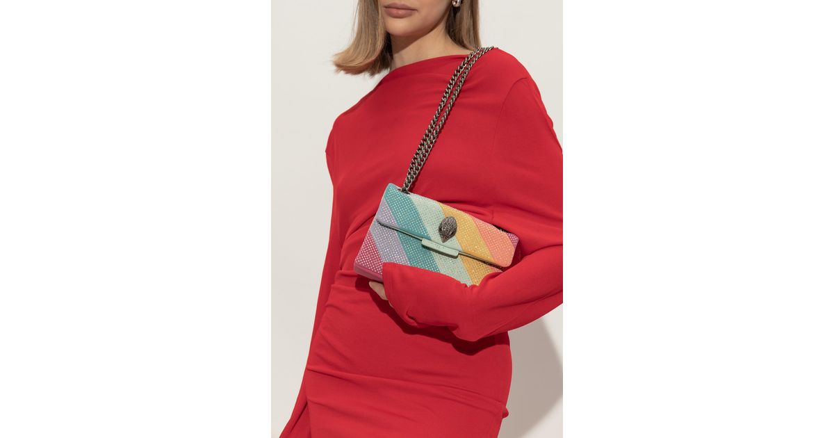Kurt Geiger Shoulder Bag Kensington Mini in Red | Lyst