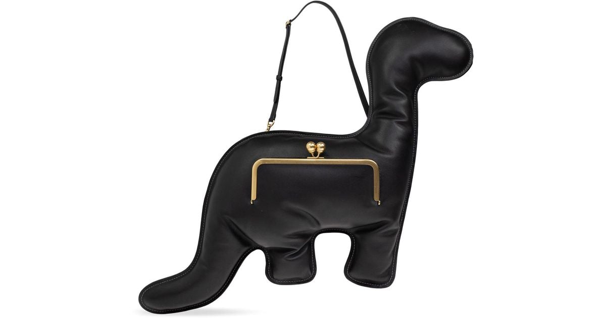 COACH Dinosaur-Shaped Shoulder Bag in Black | Lyst UK