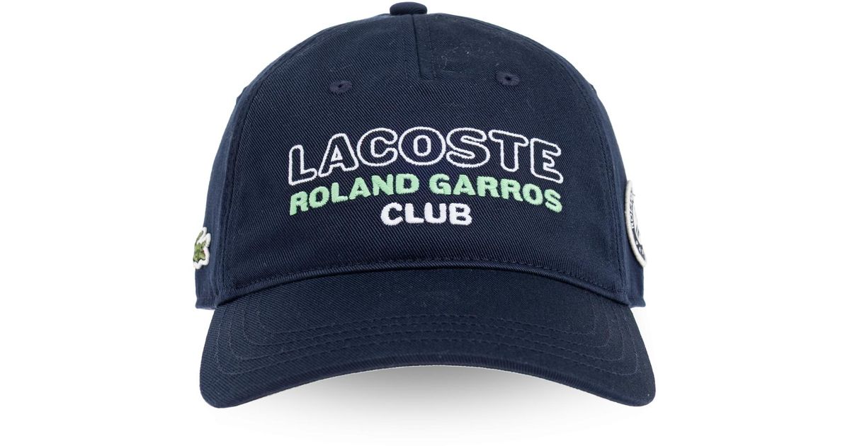 Lacoste Cap in Blue | Lyst UK
