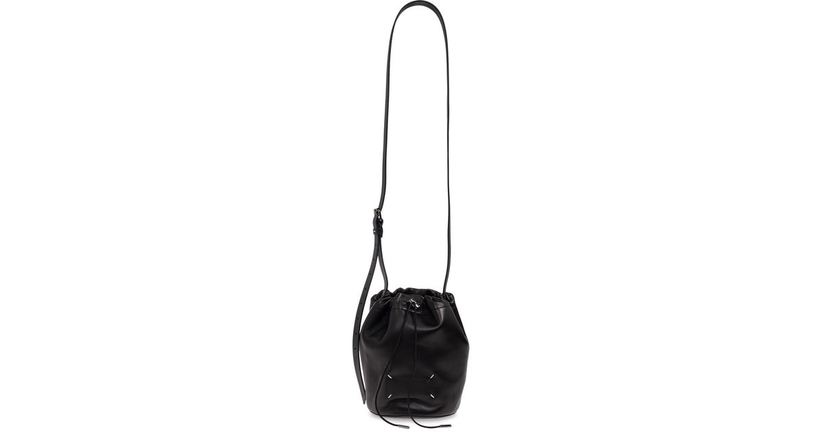 Maison Margiela Handbag "Drawstring" in Black | Lyst UK