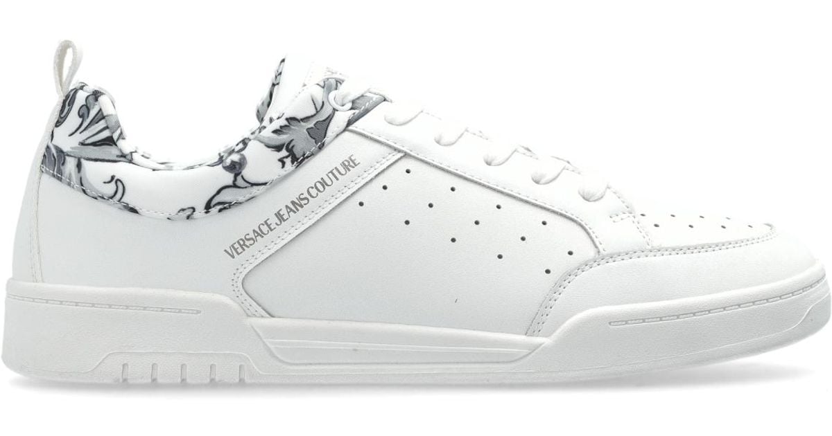 Versace Jeans Couture Sports Shoes With "Barocco" Pattern in White for ...