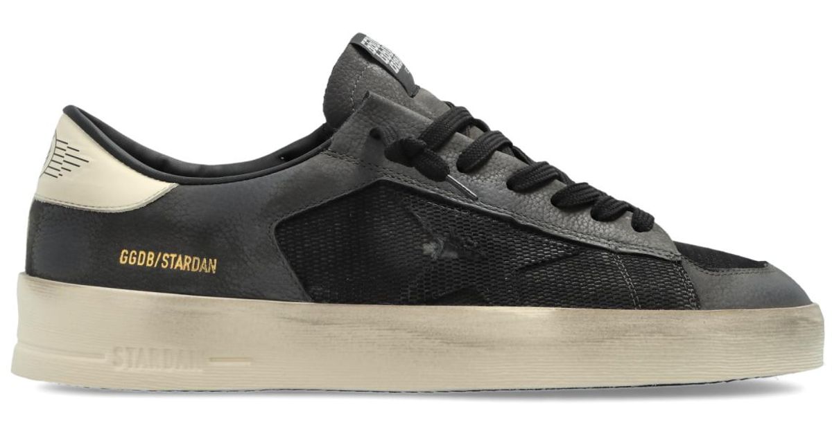 Golden Goose 'Stardan Under Net Star' Sports Shoes in Black for Men ...