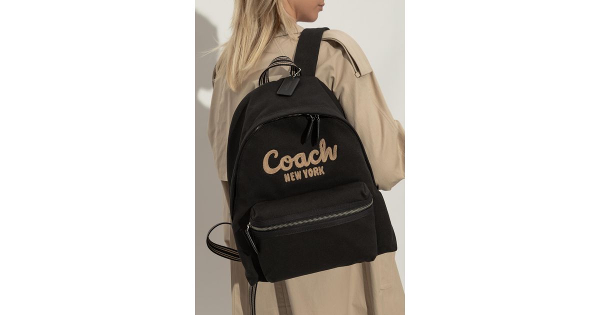 COACH Backpack Cargo in Black | Lyst