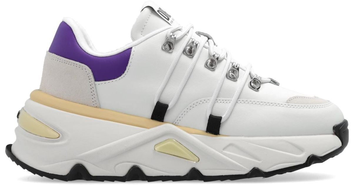 DIESEL 's-herby Trek Evo' Sneakers in White | Lyst