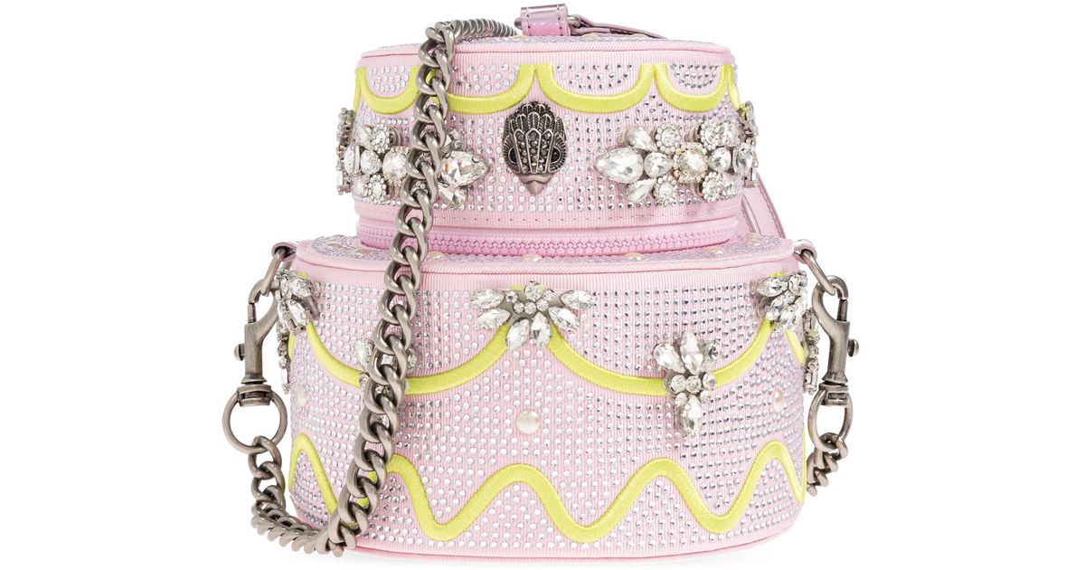 Kurt Geiger Handbag "Cake Xbody" in Black | Lyst UK
