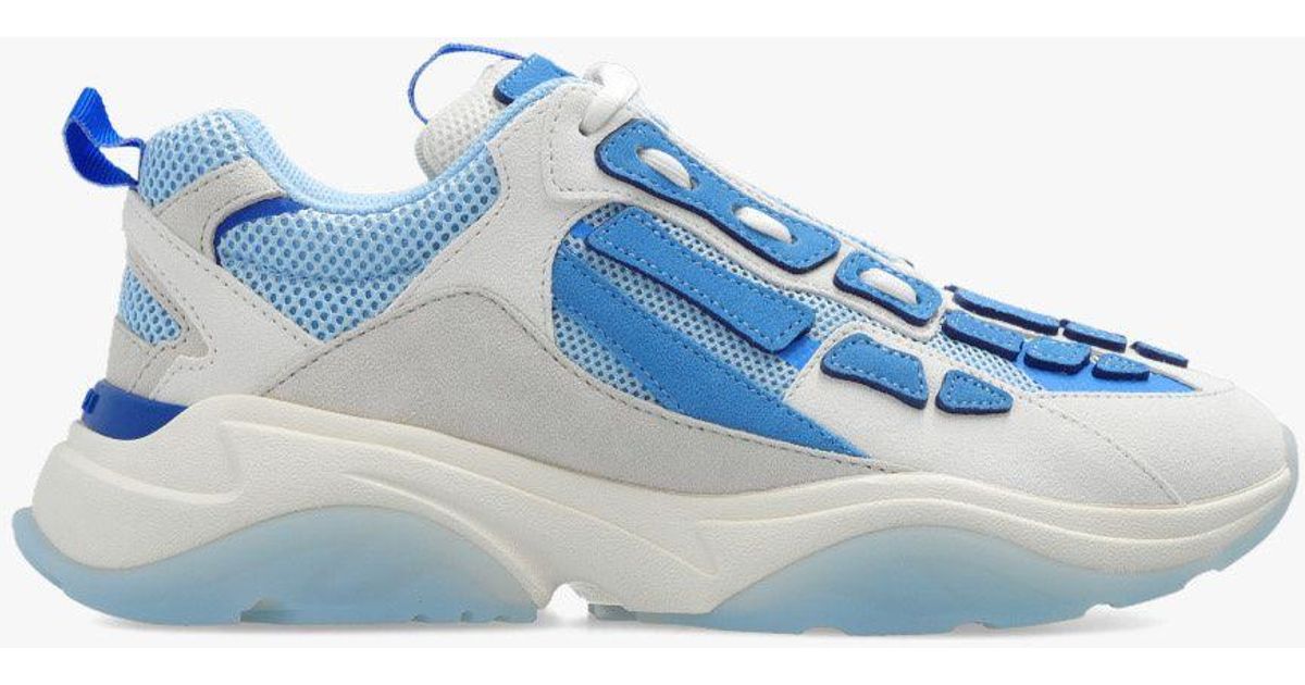Amiri 'bone Runner' Sneakers in Blue | Lyst