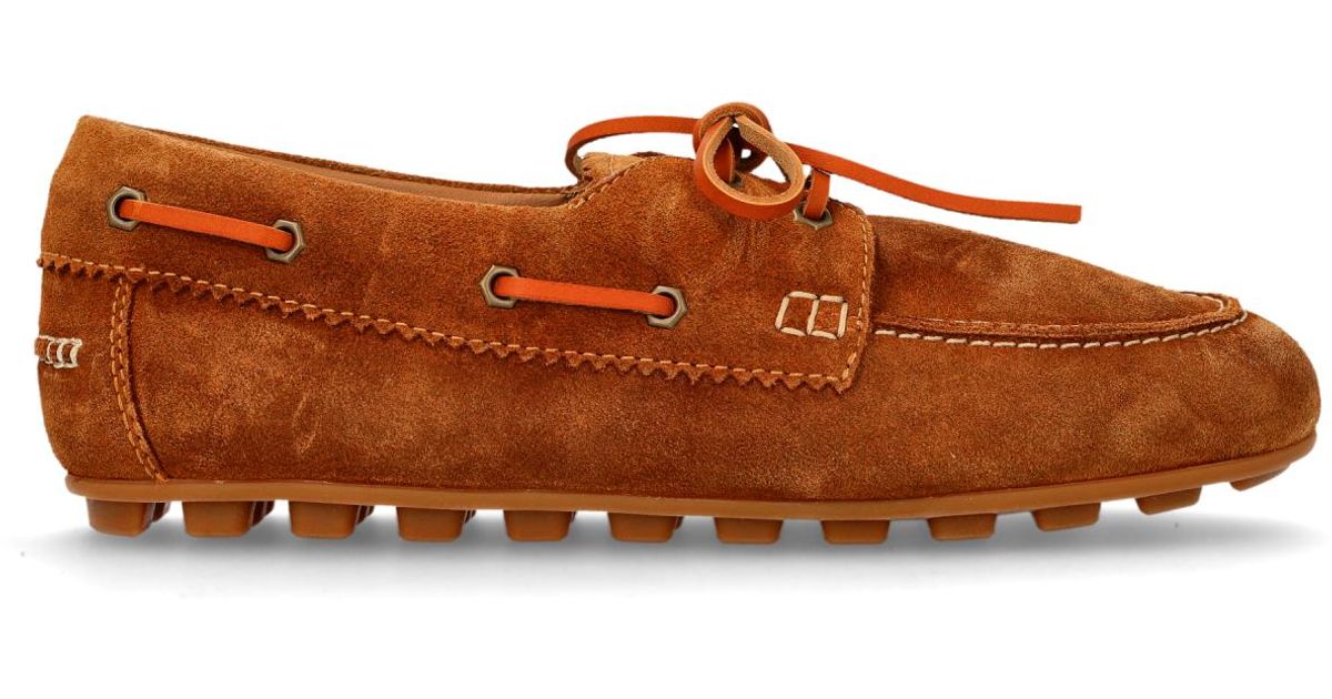 Hogan 'Barca' Shoes in Brown | Lyst UK