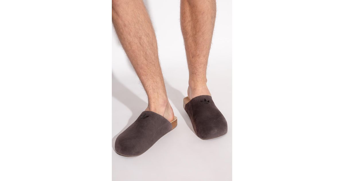 adidas Originals Slides 'Adimule' in Brown for Men | Lyst